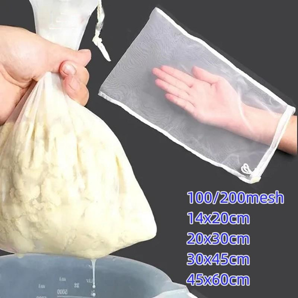 Reusable Beer Homebrew Filter Bag for Brewing Malt Boiling Wort Mash ...