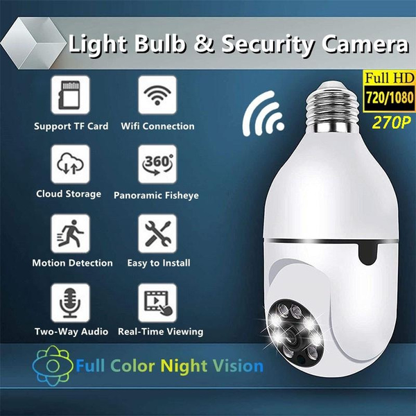 HD 1080P/720P/270P IP Security Surveillance Cam 360° Rotate Auto ...