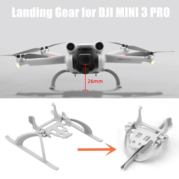 Folding Landing Gear for DJI MINI 3 PRO Drone Height Extender Long Leg ...