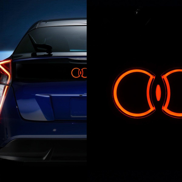 Car Tail Rear Logo Badge Emblem LED Illuminated Lights Compatible For ...
