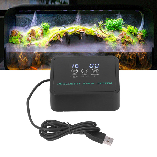 Reptile Fogger,Smart Reptile Atomizer ABS Plastic Electronic Reptile ...