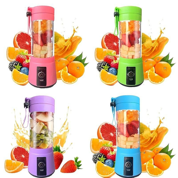 1pc Portable Juicer Cup, Updated Version Rechargeable Juice Blender ...