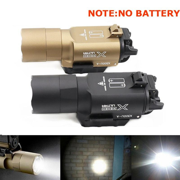 1pcs Tactical Ultra Weapon Light 600 Lumen LED Torch Light Flashlight ...