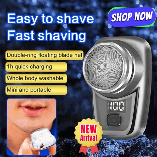 NEW Mini-Shave Portable Electric Shaver Mini-Shave Portable Electric ...