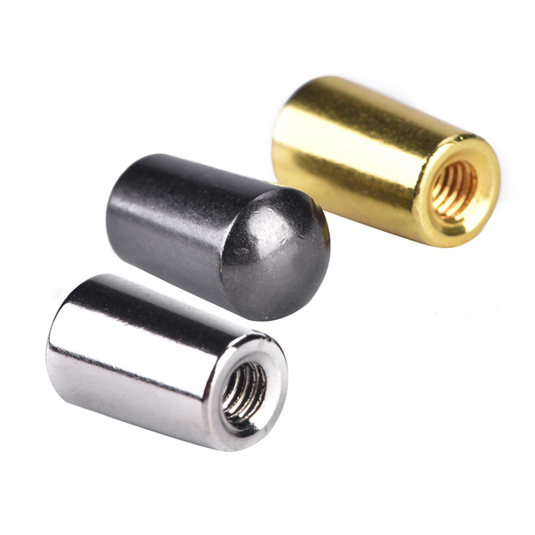 3x 3 Way Toggle Switch Knob Tip For Electric Guitar Silver Black Gold
