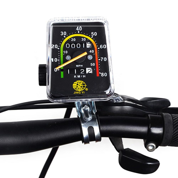 Bicycle Wired Mechanical Odometer MTB Cycling Speedometer Odometer ...