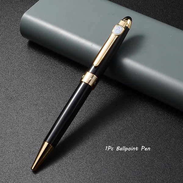 High-quality Ballpoint Pen 1 Piece Rotating Metal Ballpoint Pen Stationery Ballpoint Pen 1.0mm ...