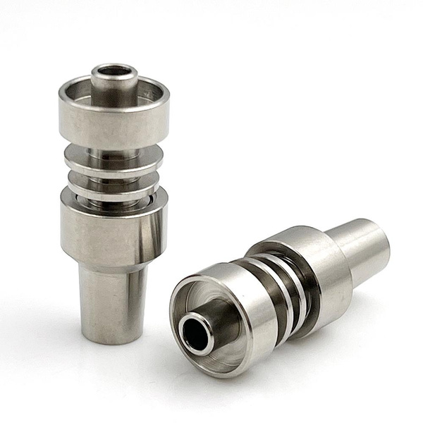 Titanium Nail Domeless 2 IN 1 10mm Male Female Dual Function Screw GR2 ...