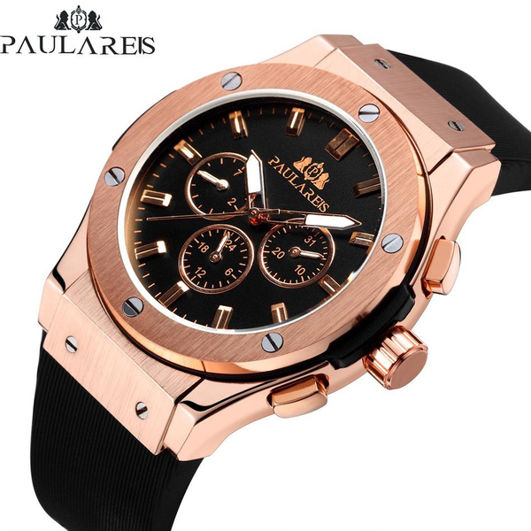 Fully automatic mechanical watch/PAULAREIS/multifunctional luminous ...