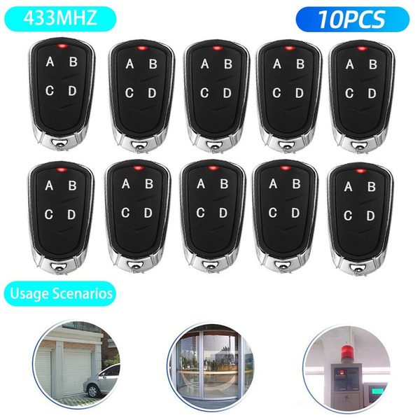 433MHz remote control garage door remote control fixed code and rolling ...