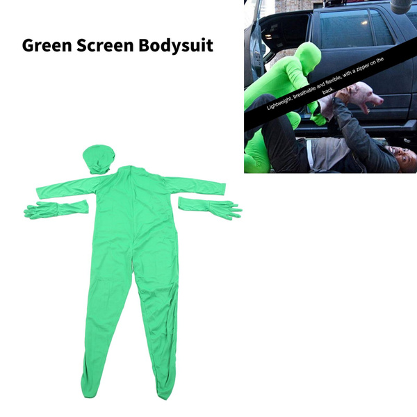 Green Screen Suit Disappearing Skin Bodysuit Photography Backdrop ...