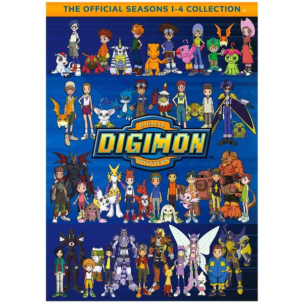Digimon: The Official Seasons 1-4 Collection DVD (TV) (1999-2003) 32 ...
