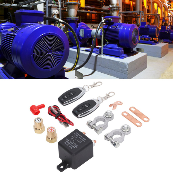 Car Battery Disconnect Switch Power Cut Off Kill Switch With Remote ...