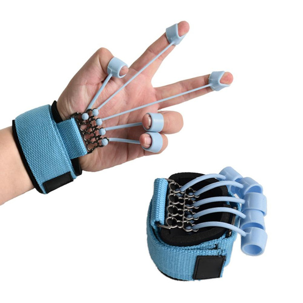 NEWEST Finger And Hand Extensor Trainer Exerciser With Resistance Band ...