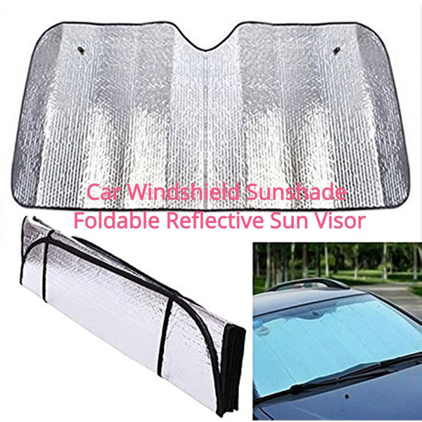 Car Windshield Sunshade Foldable Reflective Sun Visor | Wish