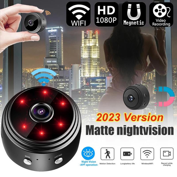 [Best 4K Cameras 2023]New Upgraded Spy Camera Wireless Hidden WiFi Mini ...