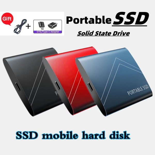 External SSD Hard Disk 1/2/8/16/30/60/128TB Portable SSD Solid State ...