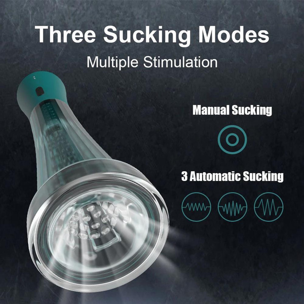 2 In 1 Fully Automatic Male Pump Vacuum Pump Trainer Adult Products ...