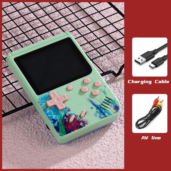 KP Children Pocket Handheld Game Console Built-in 500 Classic Game 3.0 ...