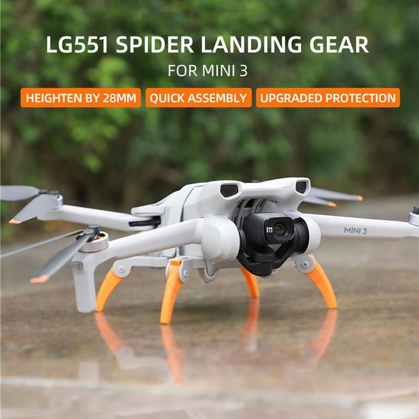 Foldable Spider Landing Gear for DJI Mini 3 Drone Protector Extension ...