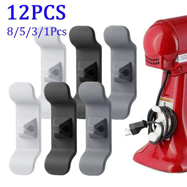 1/3/5/8/12PCS Cord Wrapper Storage Cable Wire Organizer Clips Holder ...