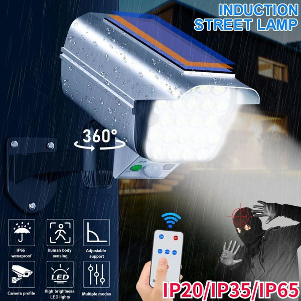 Powerful Solar Powered Led Wall Light Outdoor Body Motion Sensor ...