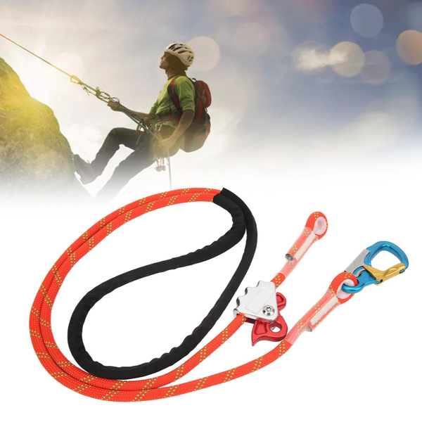 Climbing Safety Lanyard Adjustable Positioning Fall Protection Rope For ...