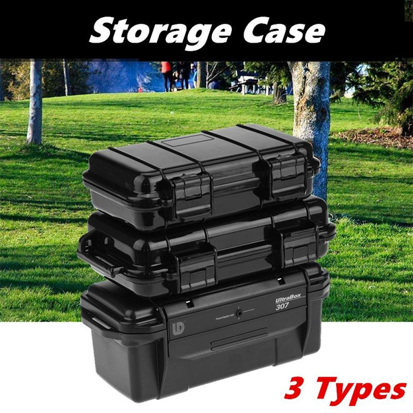 3 Types Black Outdoor Shockproof Pressure Proof Waterproof Sealed Box ...