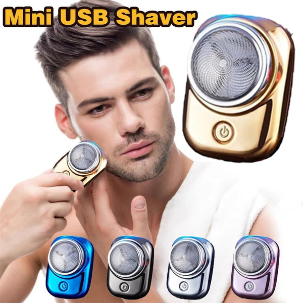 Mini-shave Portable Electric Shaver USB Rechargeable Electric Shaver ...