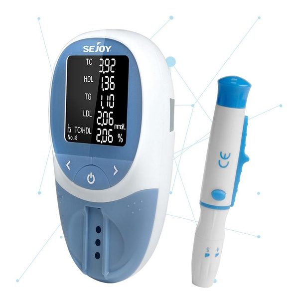 5 In 1 Blood Lipid Test Strip Total Cholesterol, Triglycerides, High ...