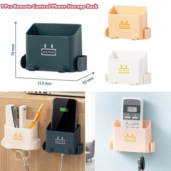 1 Pcs Multifunction Air Conditioning Remote Control Storage Shelf Cell ...
