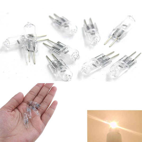 Ranpo 5/10Pcs G4 Halogen Capsule Lamps Light Bulbs 20w 12V 2-Pin Bulb Hot | Wish