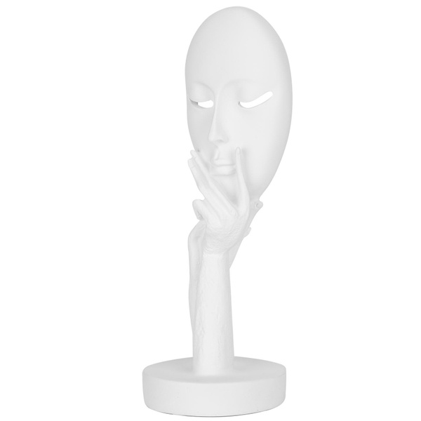 Character Mask Statue Wider Resin Face Art Statue Resin | Wish Character Mask Statue Wider Resin Face Art Statue Resin | Wish