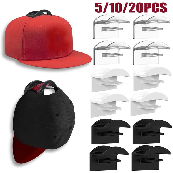 5/10/20pcs Baseball Cap Rack Hat Holder Racks Organizer Storage Modern ...