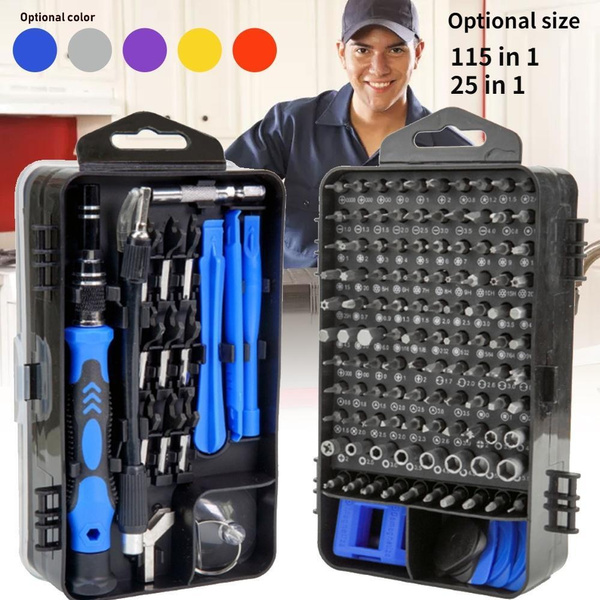 115 in 1 Screwdriver Set Mini Precision Screwdriver Multi Computer PC Mobile Phone Device Repair ...