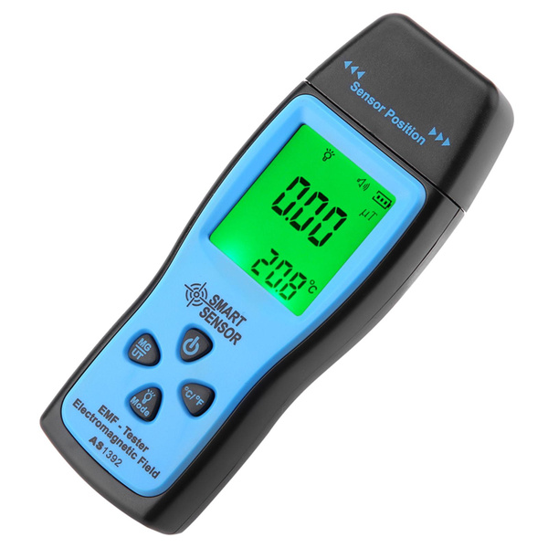 EMF Tester SMART SENSOR Digital Electromagnetic Radiometer Handheld ...