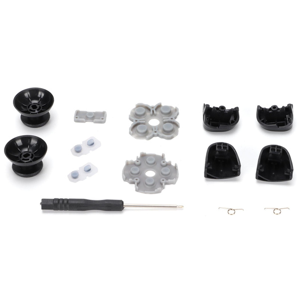 Game Controller Parts, Rocker 3D Plastic Accessories Repair Kit Bundle ...
