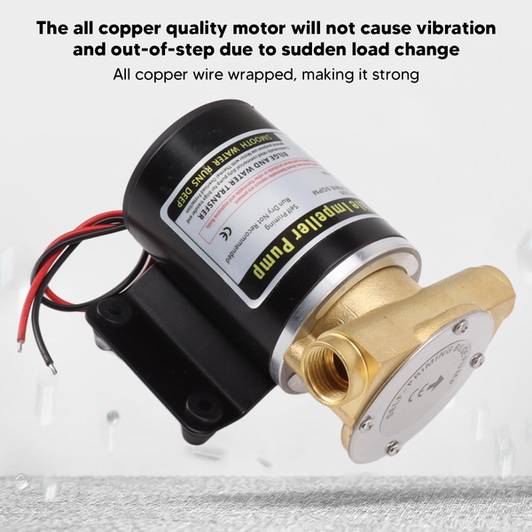 Flexible Impeller Pump Female Thread G1/2 Self Priming Impeller Water ...