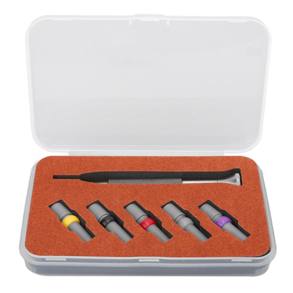 Thick Handle Screwdriver Set Steel Flathead Watch Screwdriver with 5 ...