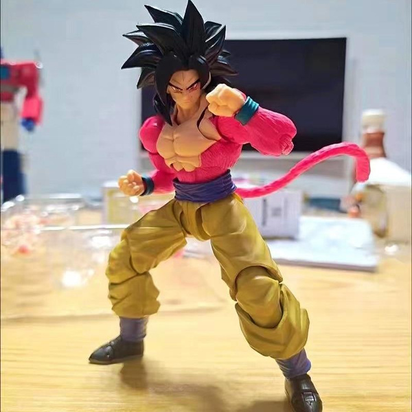 Figures Super Saiyan 4 Vegeta Son Goku Action Figure Movable Collection ...