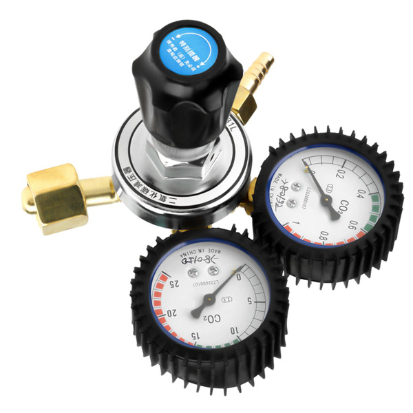 CO2 Pressure Regulator, G5/8 CO2 Gas Bottle Regulator Carbon Dioxide ...