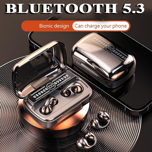 TWS Wireless Bluetooth Earphones, Painless Wear Ear Clip Wireless ...