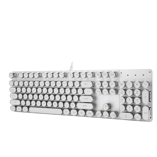900-5 Mechanical Keyboard, Mechanical Switches Wired USB Keypad with ...