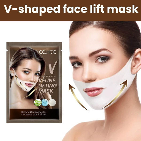 1/5pack V Line Lifting Face Mask Facial Double Chin Reducer Slimming ...