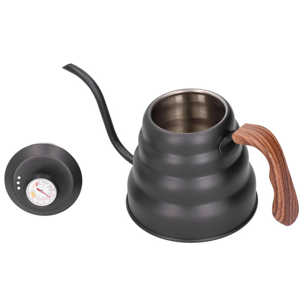Gooseneck Kettle, Gooseneck Pot Coffee Kettle, Black Pour Over Kettle ...