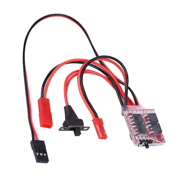 20A ESC 30A ESC Motor Speed RC ESC 2KHz Forward Reverse Brush Brake RC ...