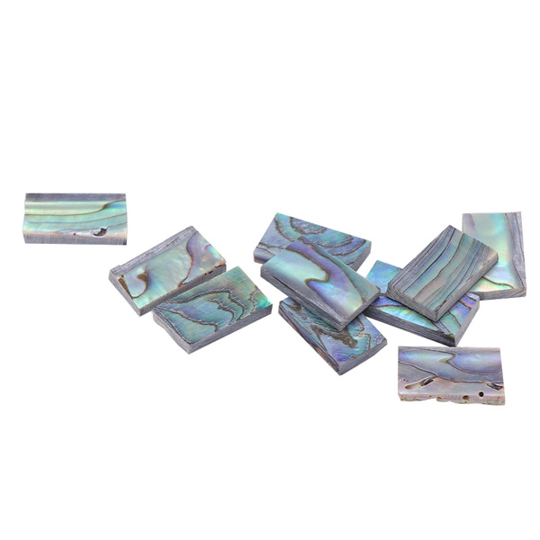 10Pcs Abalone Shell Inlay Guitars Inlay Material Guitar Fretboard Inlay ...