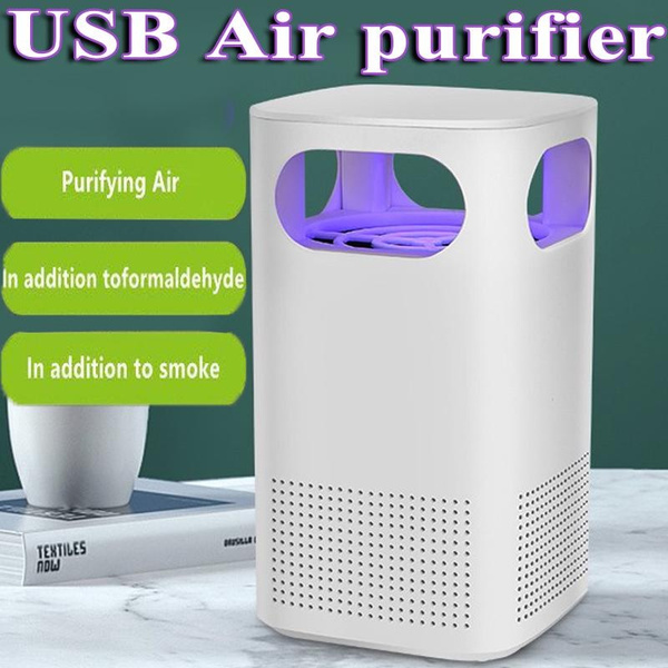 USB Negative Ion Air Purifier, Household Ashtray Air Freshener, Ashtray ...
