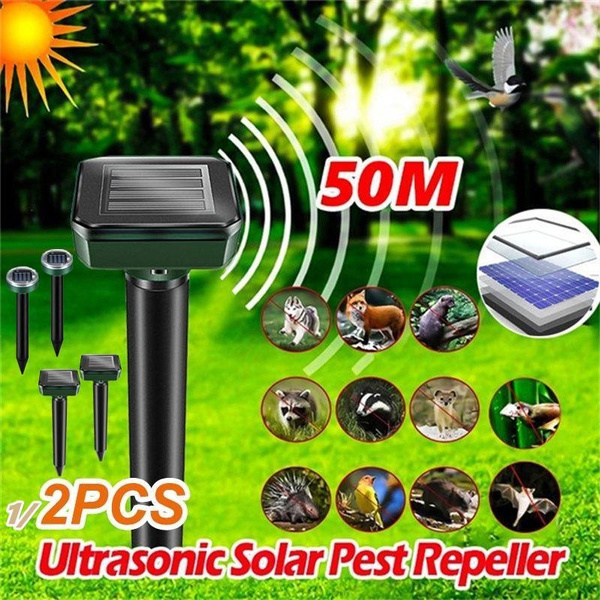 2023New Release in Outdoor Ultrasonic Insect & Pest Repellers,1/2pcs ...