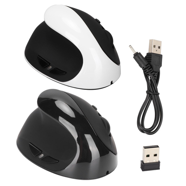 Wireless Mouse Ergonomic Vertical 3 DPI Mouse Rechargeable Left Handed ...